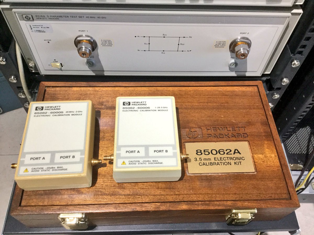 New toy for the VNA arrived today :) Looking for a HP 8510c users, do ...