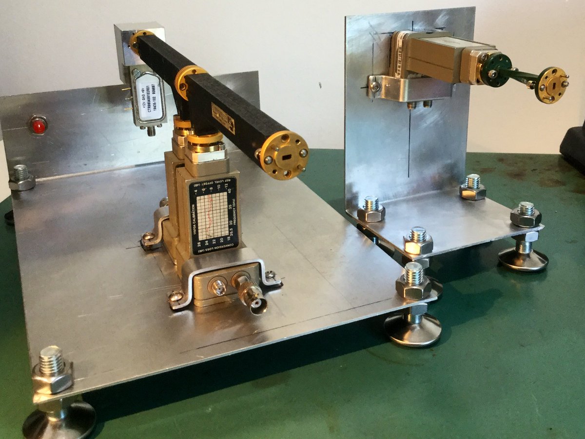 Building a VNA S-Parameter test set for 47 & 76GHz #GHz_bands #RFporn # ...